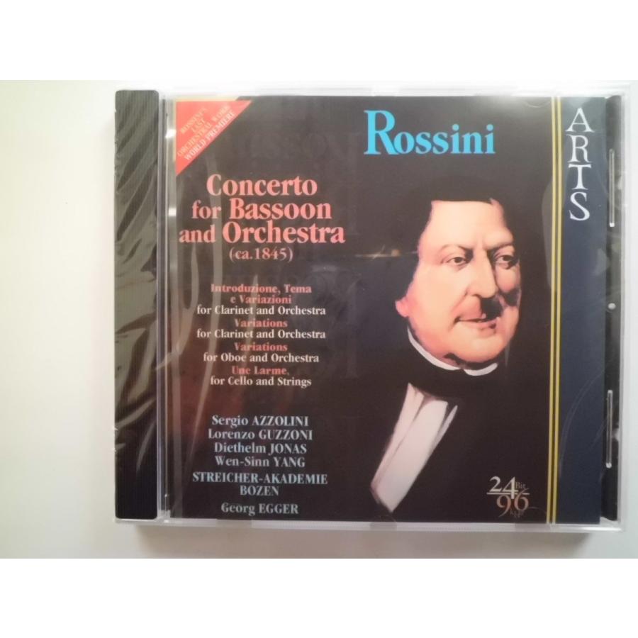 Rossini / Concerto for Bassoon and Orchestra, etc. Georg Egger, // CD ...