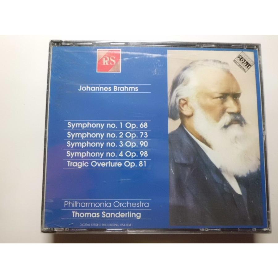 Brahms / The Four Symphonies Sanderling, etc. : 4 CDs // CD : Good ...