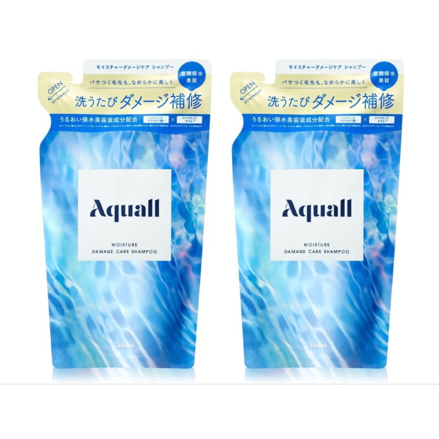 【2個セット】 Aquall (アクオル) シャンプー 詰め替え モイスチャーダメージケア 400mL : グッドプライス本店 - 通販 ...