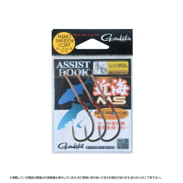 がまかつ GA021 アシストフック近海MS シングル #6/0 : G.A.Fストア ヤフー店 - 通販 - Yahoo!ショッピング