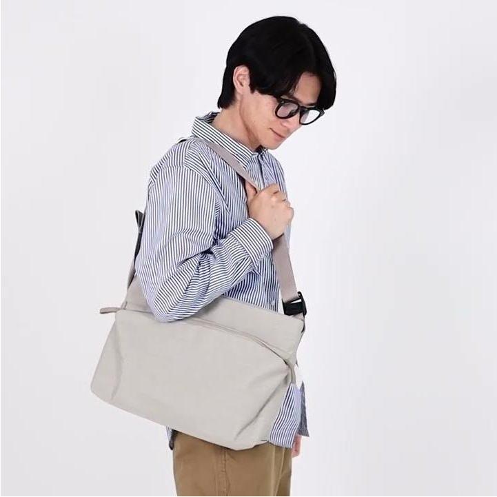 MILESTO ミレスト ショルダーバッグ L STLAKT ヘザーグレージュ MILESTO ミレスト ショルダーバッグ L STLAKT ヘザーグレージュ