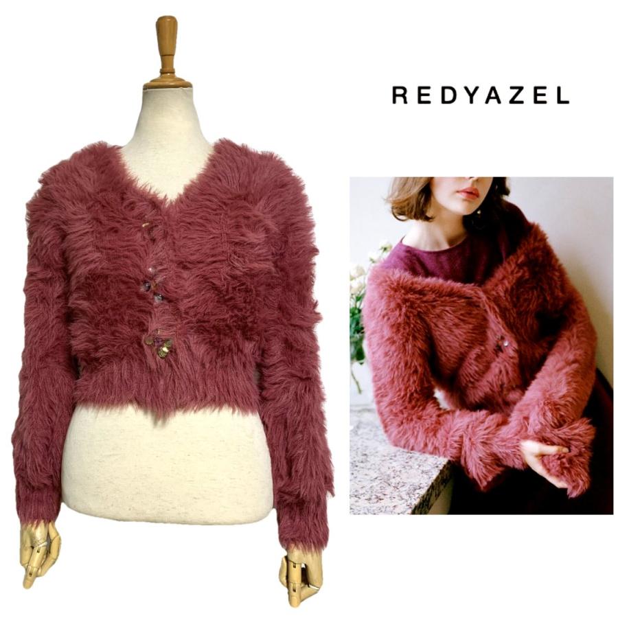 REDYAZEL セール REDYAZEL レディアゼル ビジューシャギーカーディガン ボルドー : Good Day SGY store - 通販 - Yahoo!ショッピング
