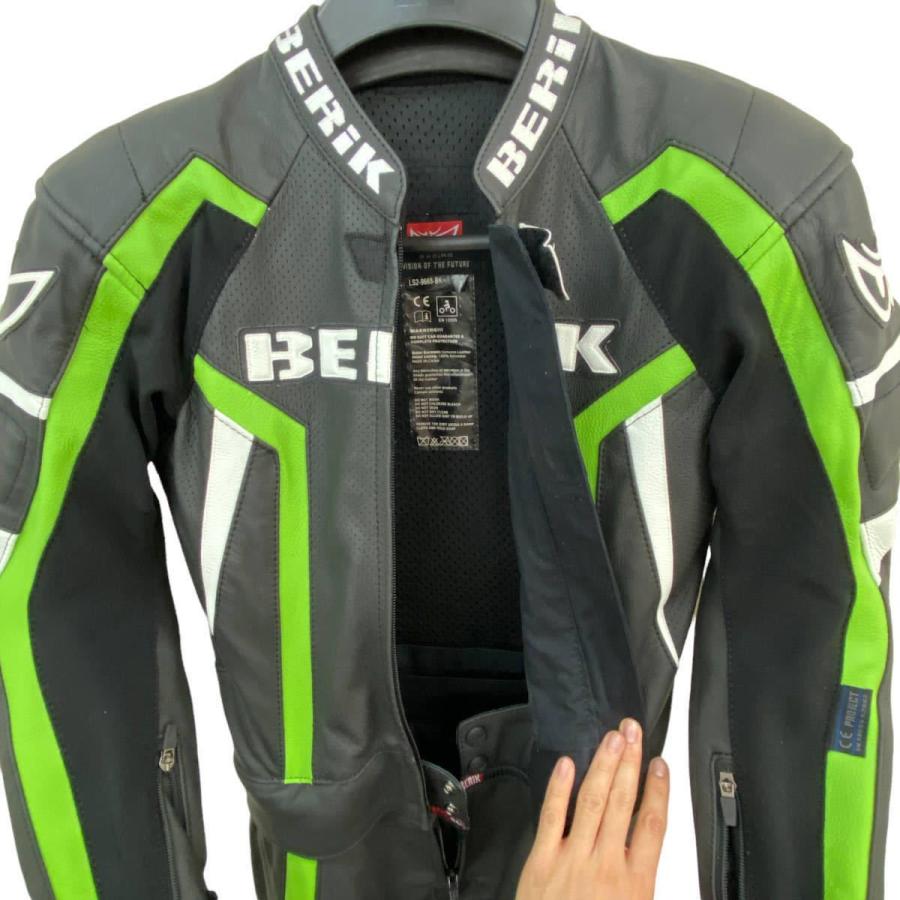 【未使用】BERIK ベリック LS2-9668 レーシングスーツ 2ピース(MFJ公認) サイズS ブラック系 276-140 :276-140:中古バイク用品販売店グッドエンド - 通販 ...