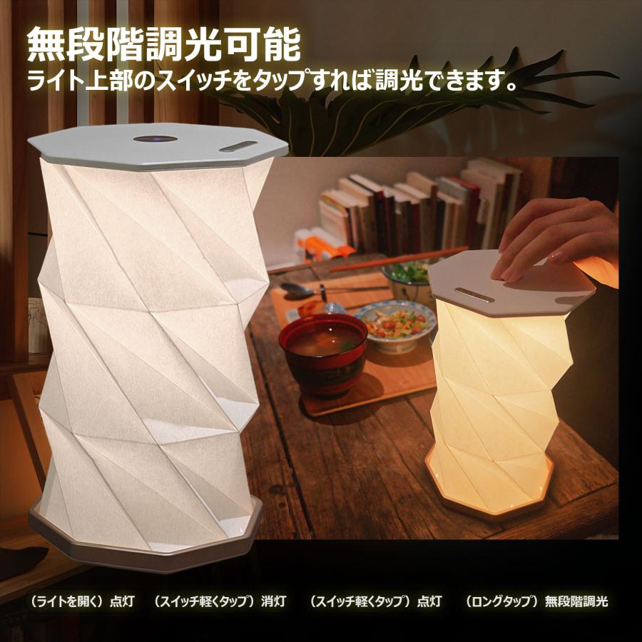 GOODGOODS LED ランタン USB充電式 おしゃれ 電球色 小型 携帯型 軽量 無段階調光 折り畳み プレゼント 防災グッズ インテリア 常夜灯 キャンプ HM-X3L : グッド ...