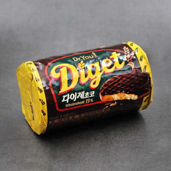 オリオン（ORION） ダイジェ チョコ/225g Dr.you ダイジェチョコ 全粒粉 健康お菓子 韓国お菓子 ...