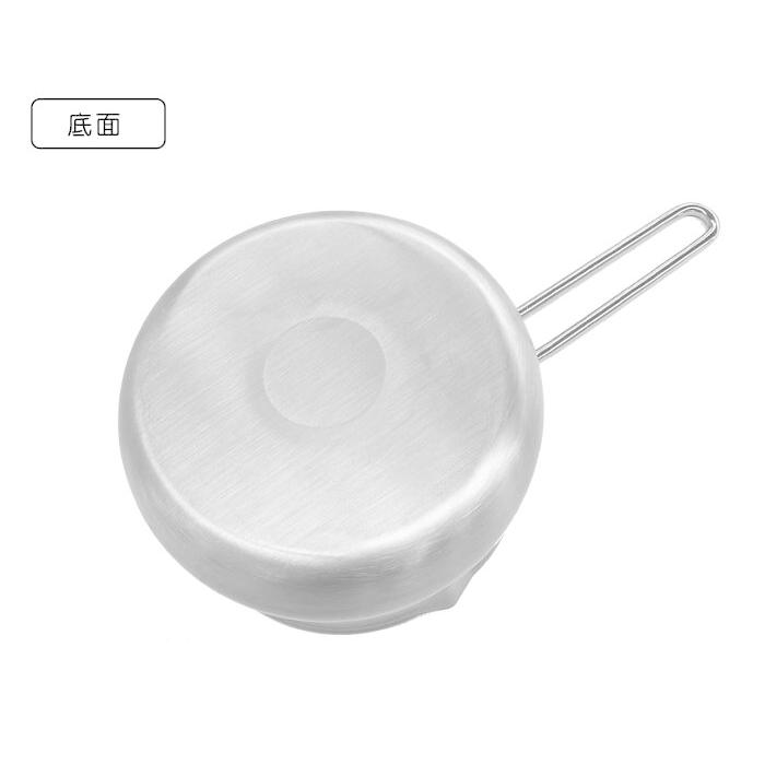 パール金属 日本製 IH対応 ステンレス製 つぼ型 ミルクパン 14cm 目盛付 Satina サティーナ 満水容量 1.1L 片手鍋 HB-6325 : グットライフショップ ヤフー店 ...