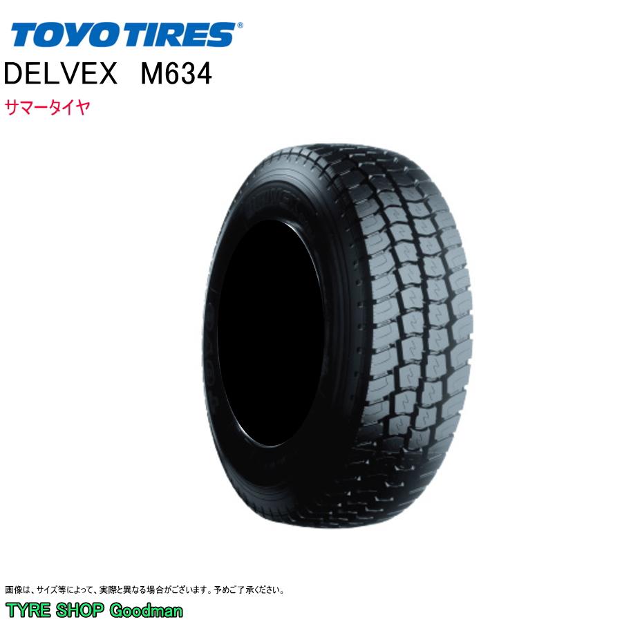 トーヨー 225/85R16 121/119L M634 デルベックス サマータイヤ (小型トラック)(個人宅不可)(16インチ)(225 ...