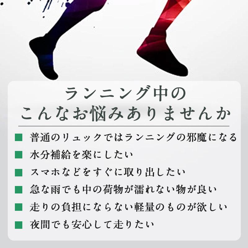 ランニングリュック トレランザック ジョギング サイクリング バック マラソン ベスト 揺れない ハイドレーション対応 反射材 軽量 アウトドア : GOOD NESS - 通販 ...