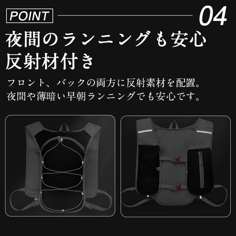 ランニングリュック トレランザック ジョギング サイクリング バック マラソン ベスト 揺れない ハイドレーション対応 反射材 軽量 アウトドア : GOOD NESS - 通販 ...