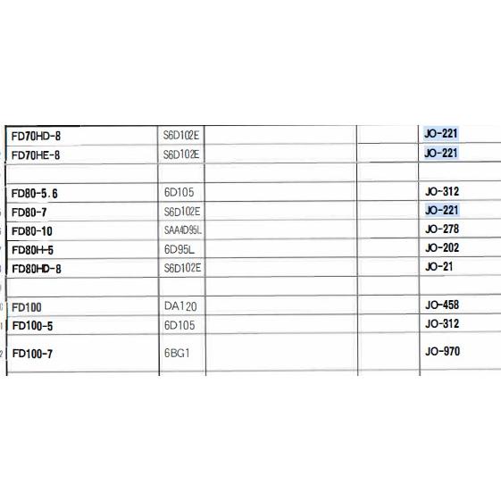 JO-221 コマツ フォークリフト FD70HD FD80 SD23 SD25 S30 ユニオン製 品番要確認 オイルエレメント オイルフィルター 産業機械用 : クールパーツ 自動車部品 ...