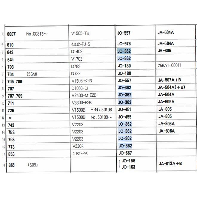 JO-362 TCM ボブキャット 533 543 606 の一部 ユニオン製 品番要確認 オイルエレメント オイルフィルター 産業機械用 : クールパーツ 自動車部品 - 通販 ...