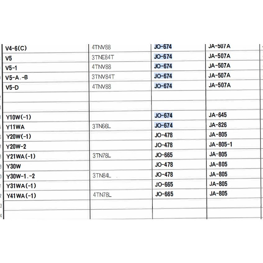 JO-674 ヤンマー キャリア ホイルローダー V1 V2 V3 Y10 Y11 YFW の一部 ユニオン製 品番要確認 オイルエレメント オイルフィルター 産業機械用 : クールパーツ ...