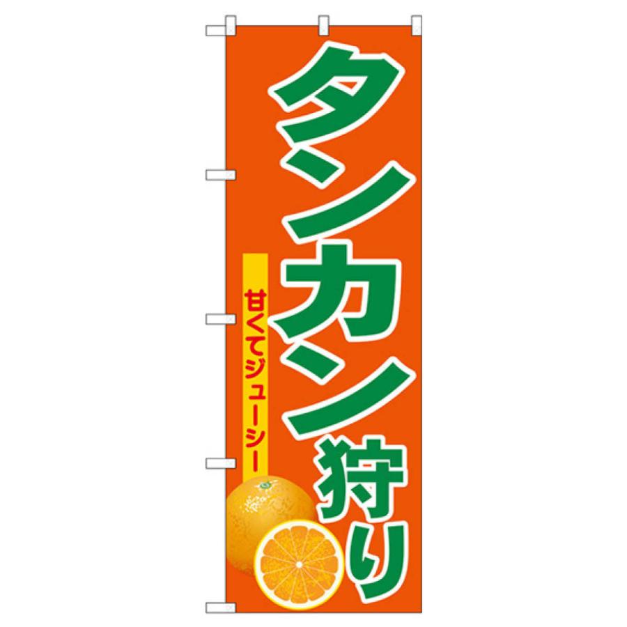 タンカン狩り のぼり旗 SNB-6574 : のぼり旗 グッズプロ - 通販 - Yahoo!ショッピング