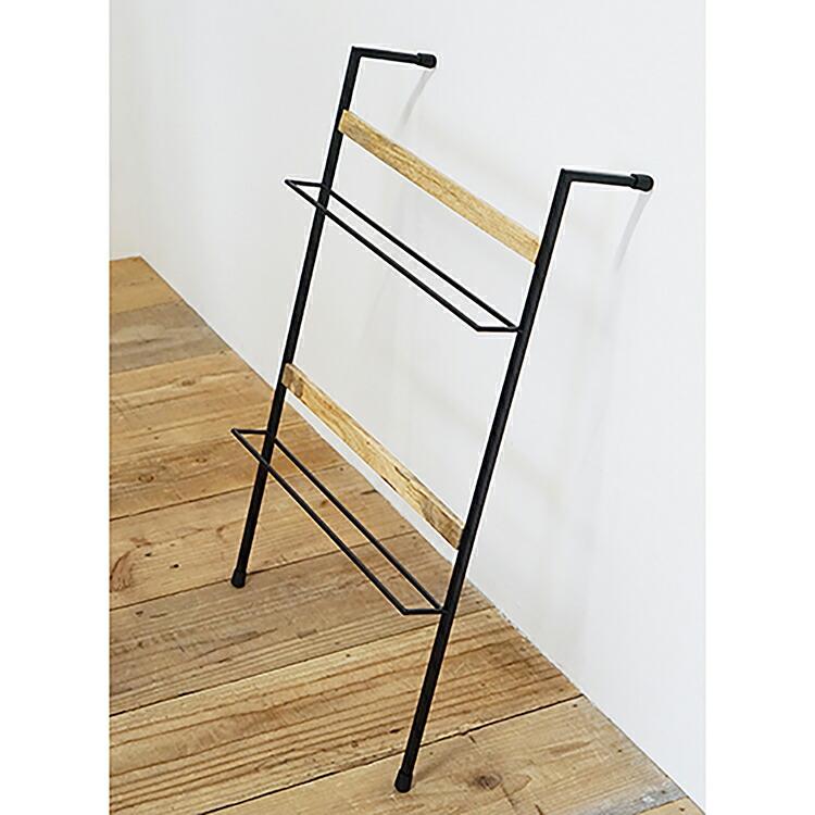 ポッシュリビング スリッパスタンド ウォールスリッパラック ナチュラル／ブラック W47×D15.5×H71cm 41348 : Goodsaniaマック土居店 - 通販 - Yahoo!ショッピング