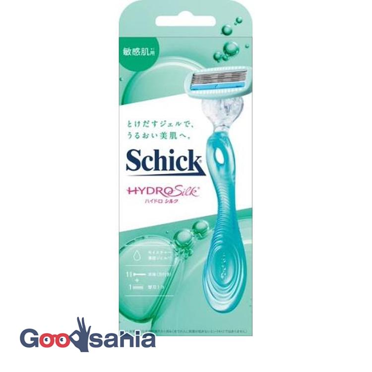 schick シック ハイドロシルク 敏感肌用 ホルダー 本体(刃付き)+替刃1個 : Goodsaniaマック土居店 - 通販 - Yahoo!ショッピング