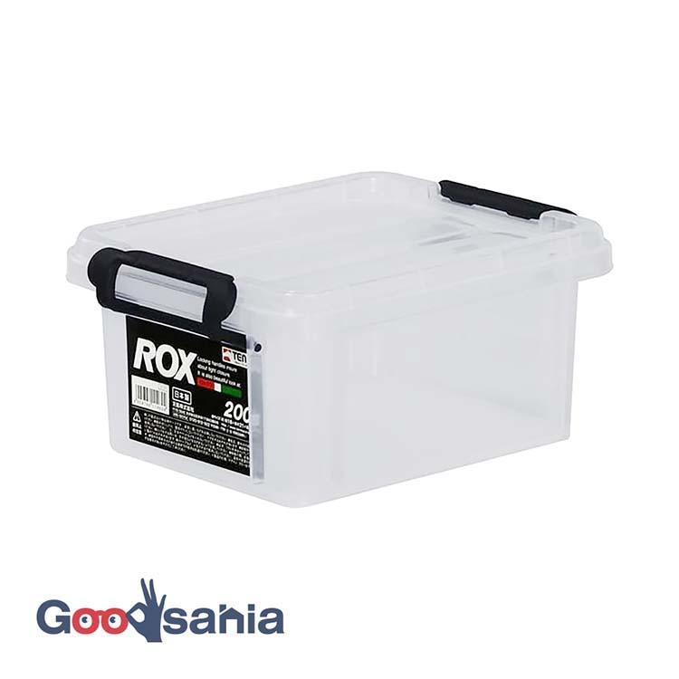 天馬 収納ボックス ROX ロックス 日本製 クリア 約幅16×奥行21×高さ10cm 200S : Goodsaniaマック土居店 - 通販 - Yahoo!ショッピング