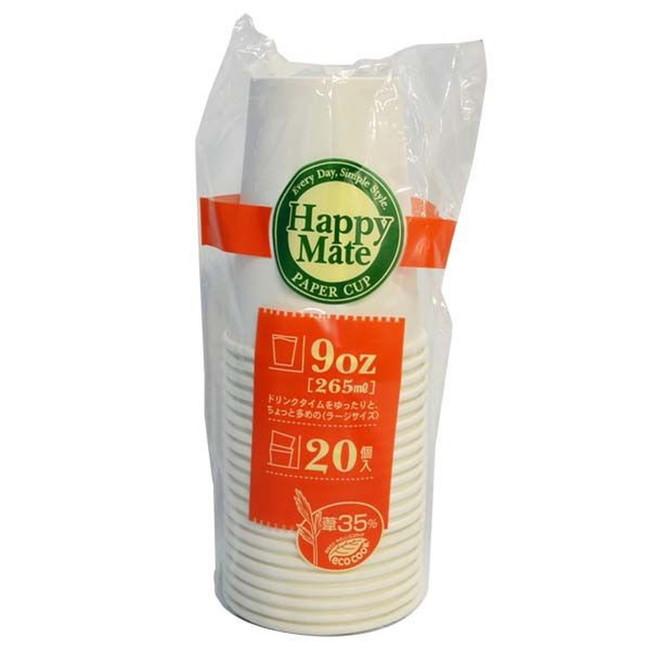 シンワ HM-06 HMペーパーコップ265ml 20P : Goodsaniaマック土居店 - 通販 - Yahoo!ショッピング