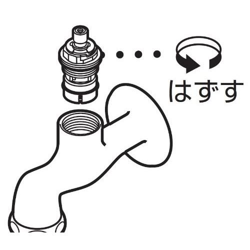 SANEI 単水栓 ミニセラ立形上向自在水栓 POS付(JA575-13) : Goodsaniaマック土居店 - 通販 - Yahoo!ショッピング