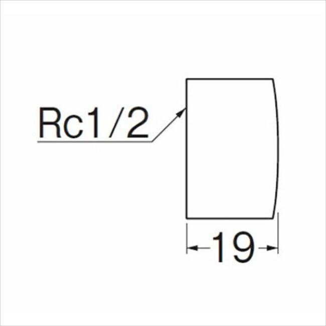SANEI 配管用品 ステンレスキャップ ネジサイズRc1/2(TS780-13) : 4973987775369 : Goodsaniaマック土居店 - 通販 - Yahoo!ショッピング