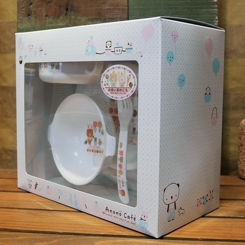 anano cafe ベビー食器 5点セット アナノカフェ 出産祝い ギフトセット : アメリカン雑貨のグッズファーム - 通販 ...