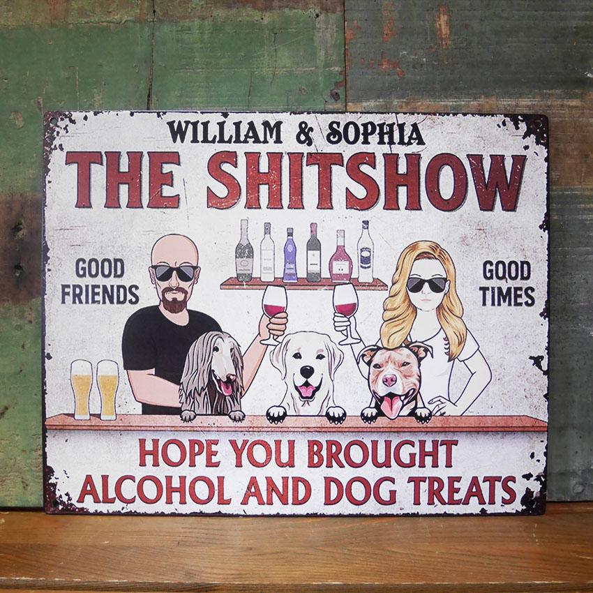 アンティークプレート THE SHITSHOW インテリア ブリキ看板 : アメリカン雑貨のグッズファーム - 通販 - Yahoo!ショッピング