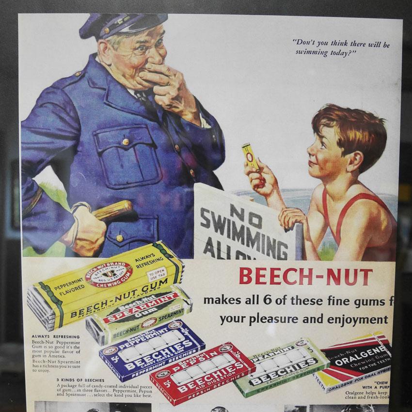 ヴィンテージ フレームポスター M/GUMS ガム インテリアピクチャー Beech-Nut VINTAGE FRAME POSTER インテリア : アメリカン雑貨のグッズファーム - 通販 ...