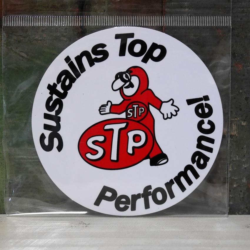 モーターステッカー STP ステッカー STP-MAN Captain Go シール SIGN STICKER : アメリカン雑貨のグッズ ...
