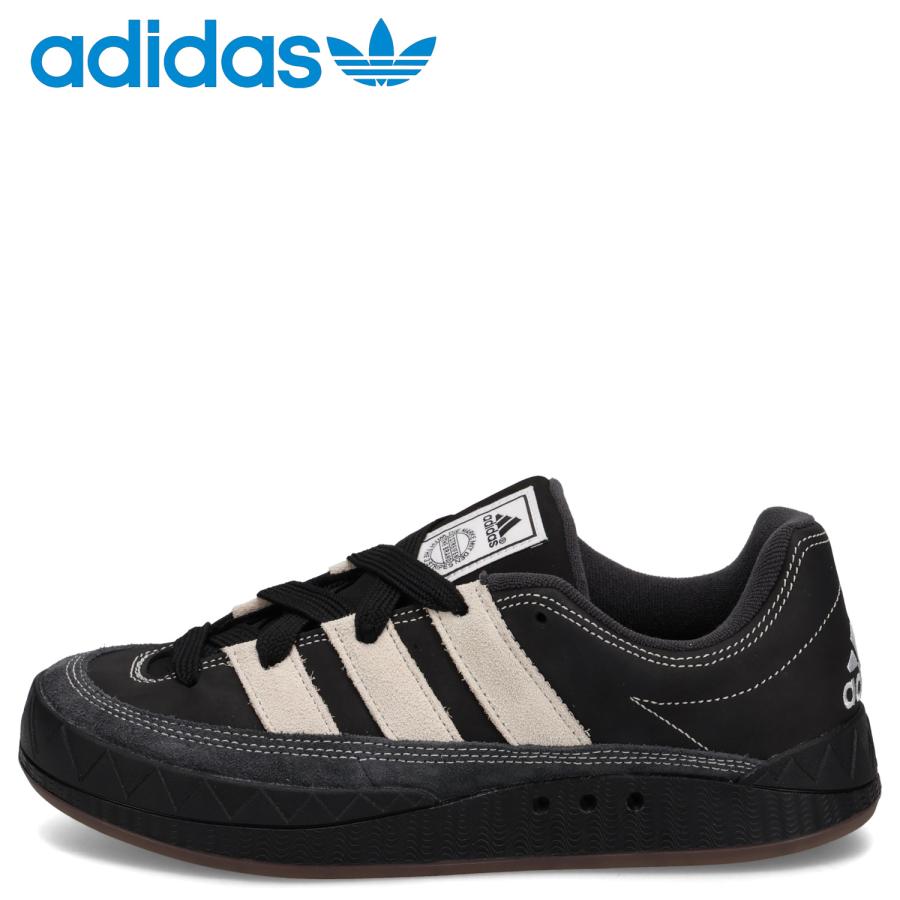 adidas アディダス オリジナルス Originals スニーカー アディマティック メンズ ADIMATIC ブラック 黒 ID3938 ...