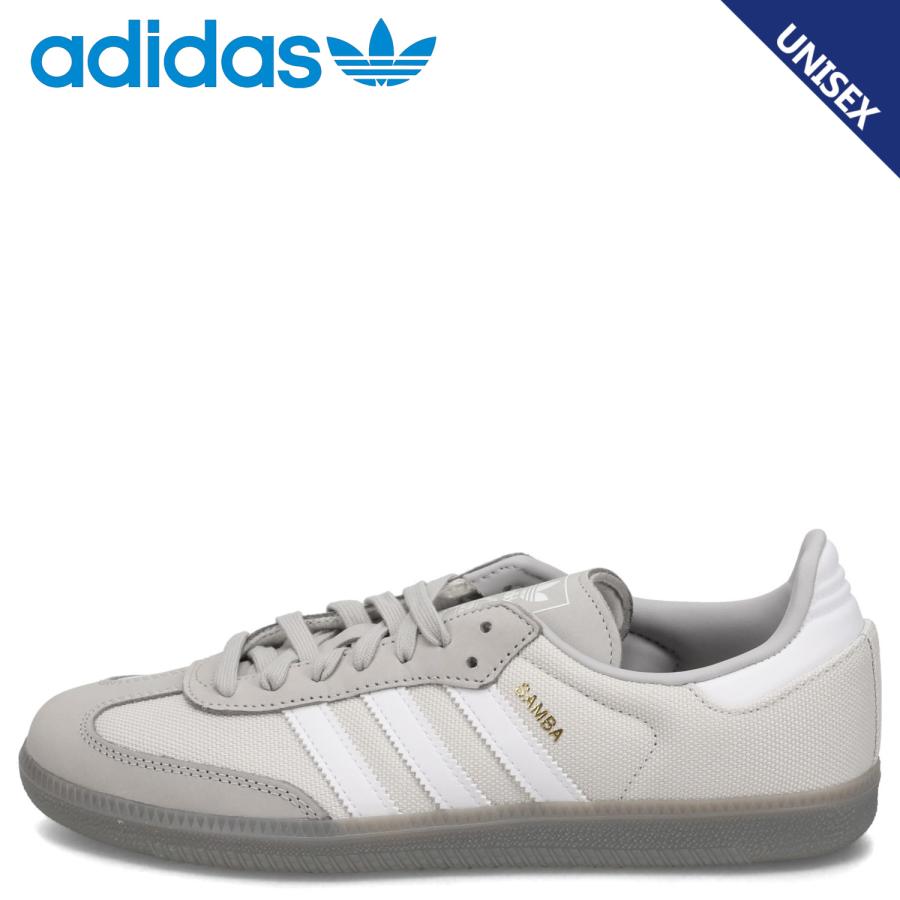 adidas アディダスオリジナルス Originals サンバ OG スニーカー メンズ レディース 撥水 SAMBA グレー IE9099 ...