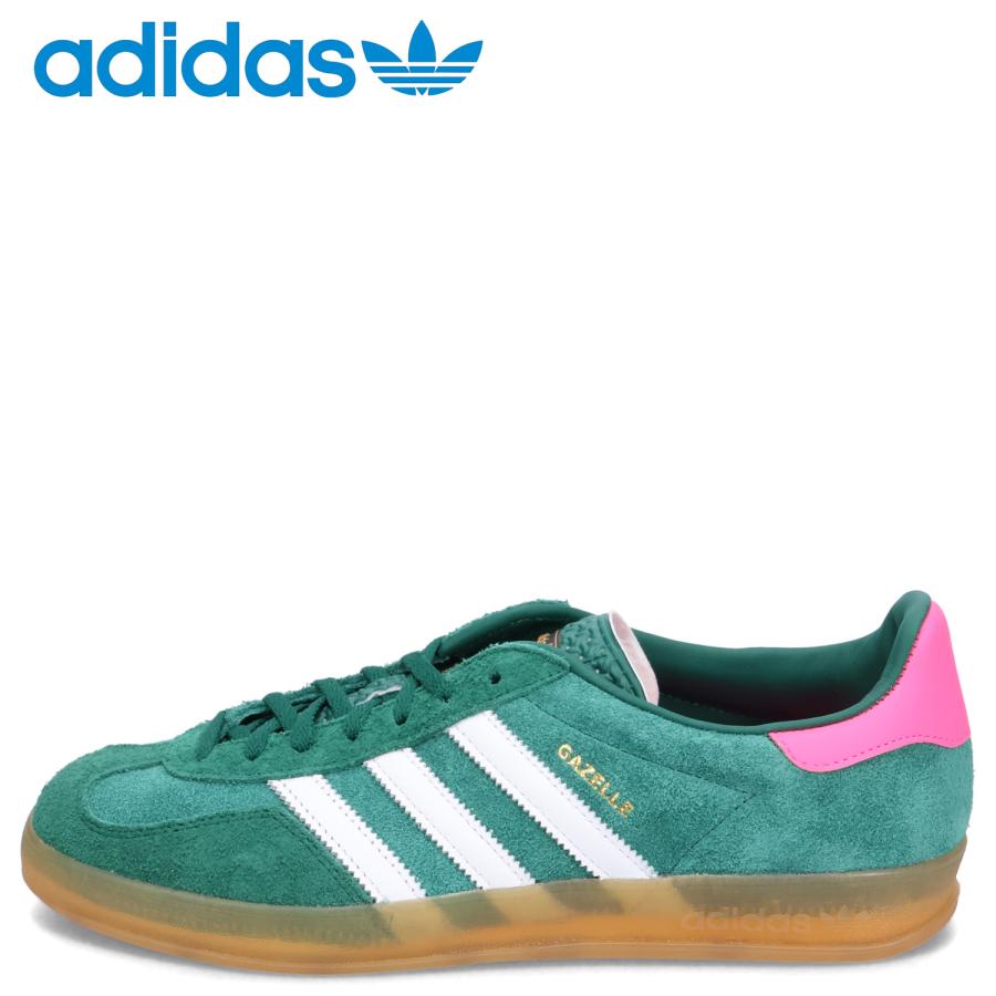 アディダス オリジナルス adidas Originals スニーカー ガゼル インドア メンズ GAZELLE INDOOR グリーン ...