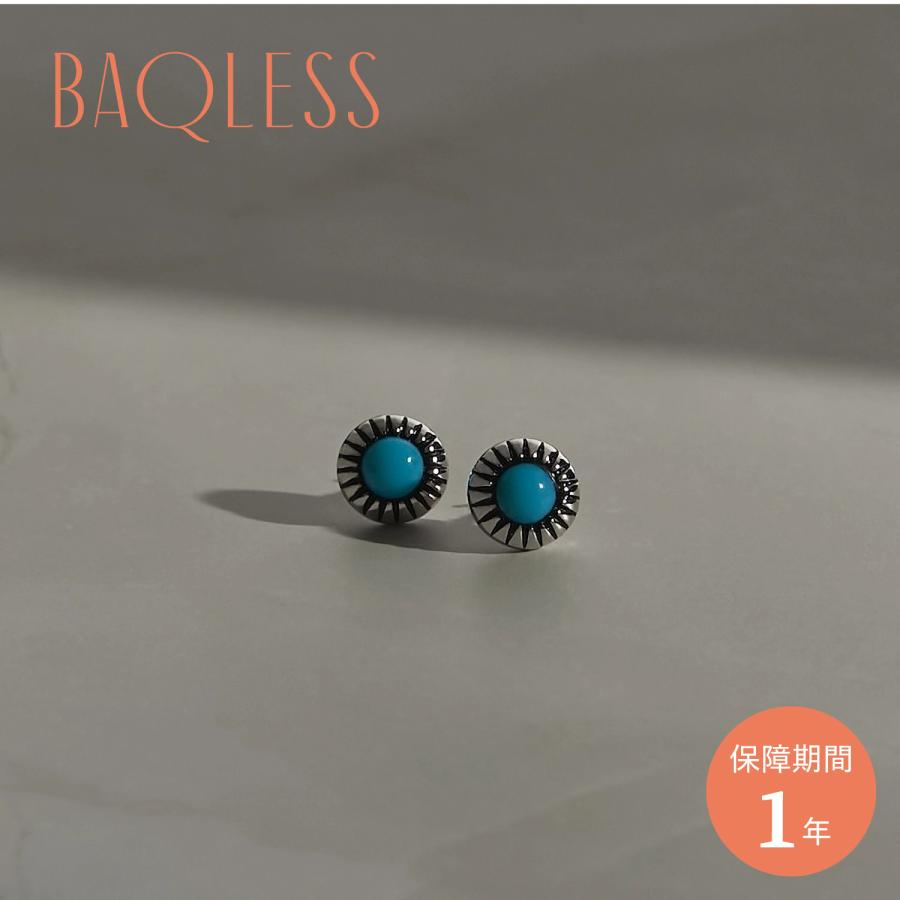 BAQLESS（バックレス） ピアス レディース 金属アレルギー対応 つけっぱなし キャッチなし シルバー925 サージカルステンレス AM ...