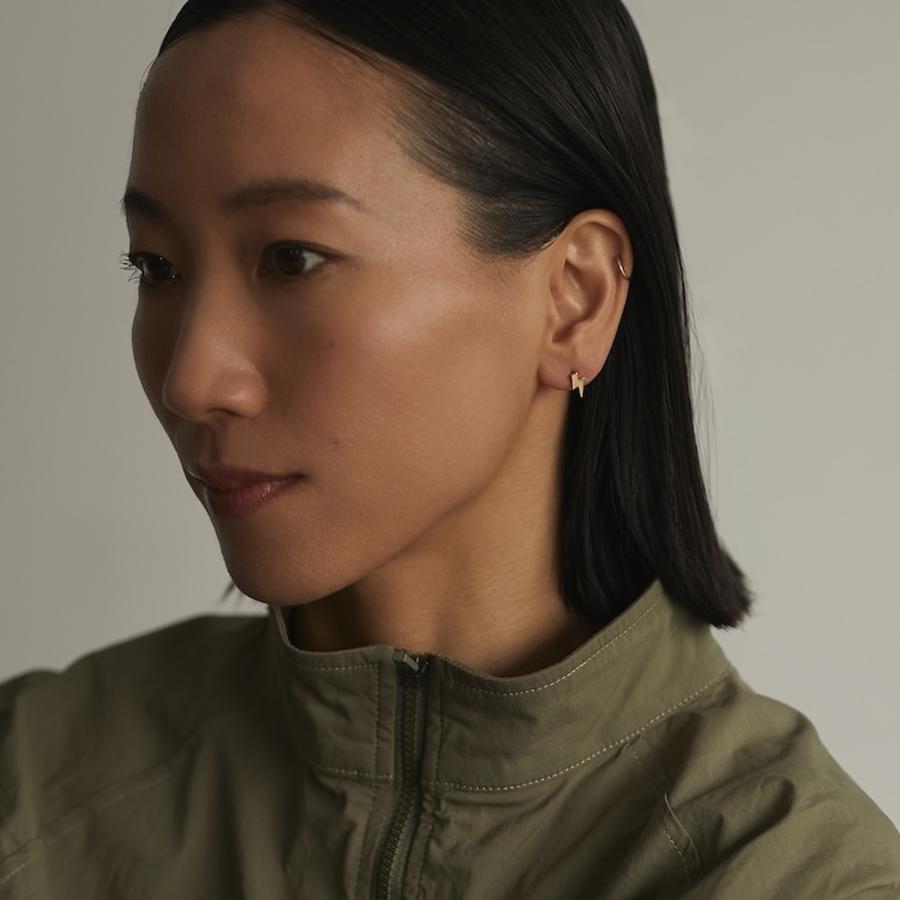 BAQLESS Baqless バックレス ピアス レディース 金属アレルギー対応 つけっぱなし キャッチなし シルバー925 サージカル ...