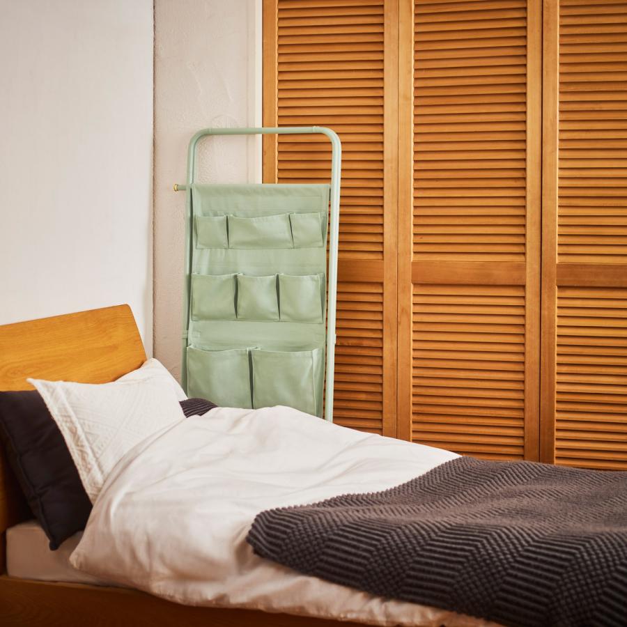 BRUNO ブルーノ ハンガーラック コートハンガー 軽量 折りたたみ ハンギングポケット ウォールポケット ハンガーシェルフ インテリアパネルラック BOA151 : Goods Lab ...