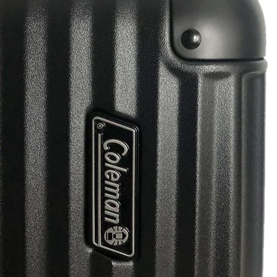 Coleman（コールマン） 特典 スーツケース キャリーケース キャリーバッグ メンズ レディース 69L 軽量 中型 Mサイズ TSロック ブラック ホワイト シルバー 1470 ...