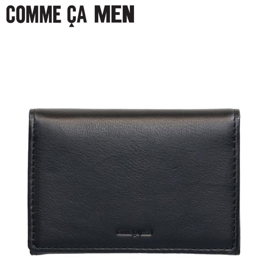 COMME CA MEN（コムサメン） ビジネス カード ホルダー カードケース 名刺入れ ID 定期入れ メンズ レディース 本革 薄型 5611 : Goods Lab Plus - 通販 ...