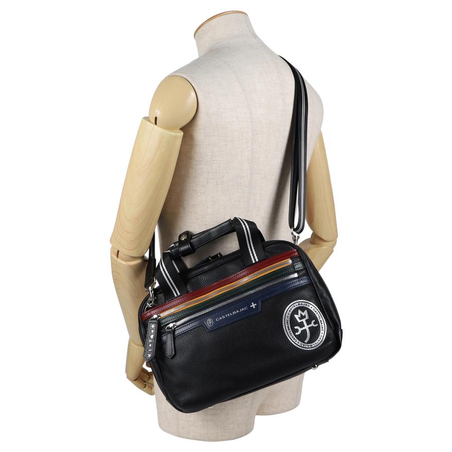 CASTELBAJAC カステルバジャック バッグ ブリーフケース ビジネスバッグ ヨット メンズ レディース 斜めがけ 軽量 ブラック 黒 ...