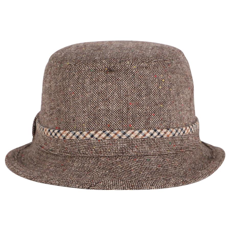 DAKS ダックス ハット 帽子 バケットハット メンズ レディース BUCKET HAT チャコール グレー ブラウン D3872 ...