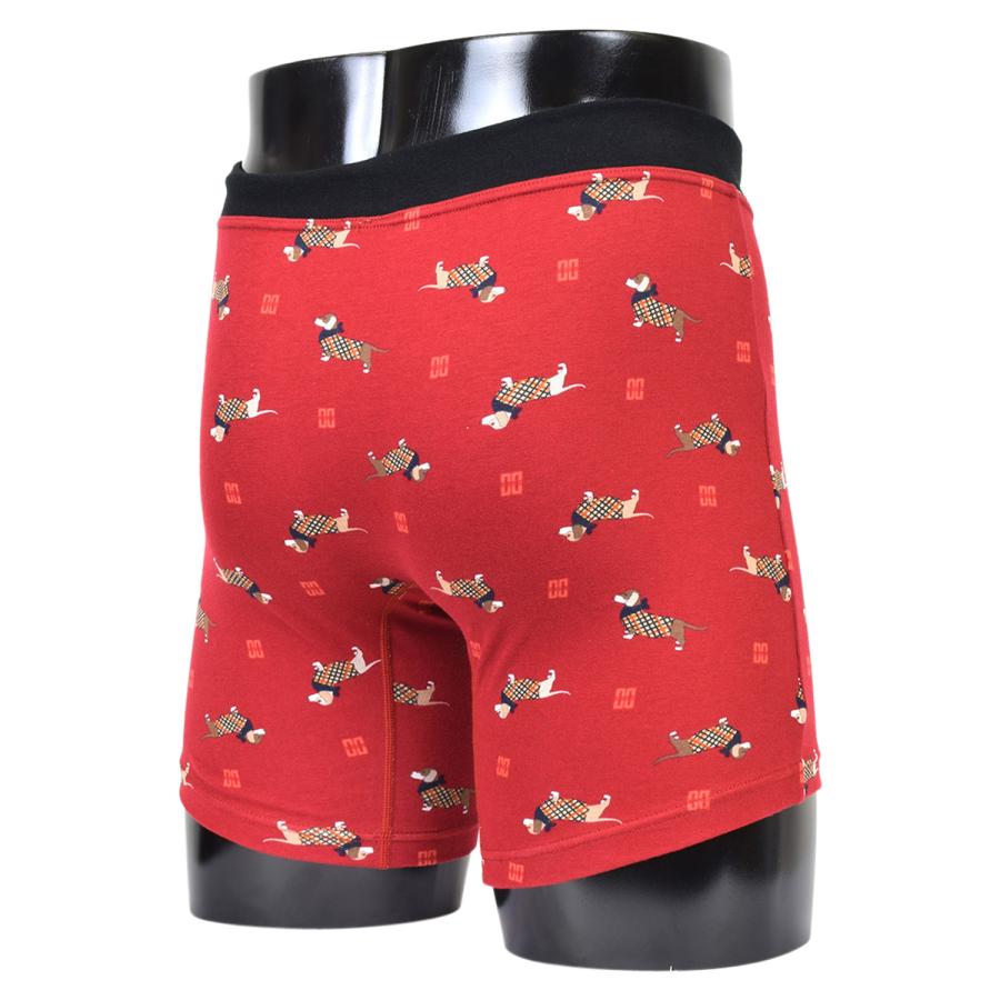 DAKS ダックス ボクサーパンツ 下着 インナー アンダーウェア メンズ 前閉じ M-L メンズ下着 男性 BOXER SHORTS ...