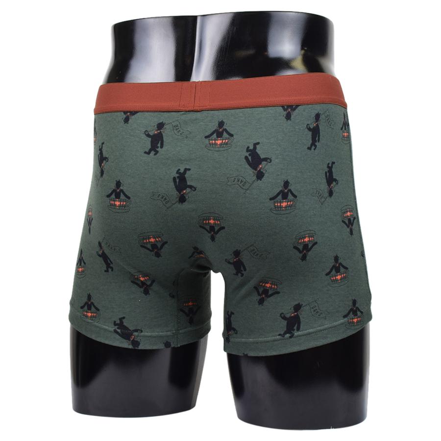 DAKS ダックス ボクサーパンツ 下着 インナー アンダーウェア メンズ 前開き M-L メンズ下着 男性 BOXER BRIEF ネイビー ...