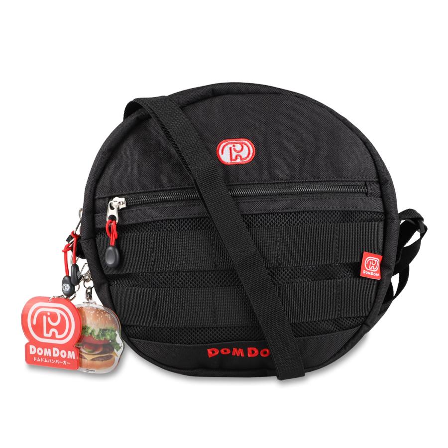 DOMDOM ドムドム ショルダーバッグ メンズ レディース 斜めがけ 小さめ SHOULDER BAG ブラック 黒 DM004 ...