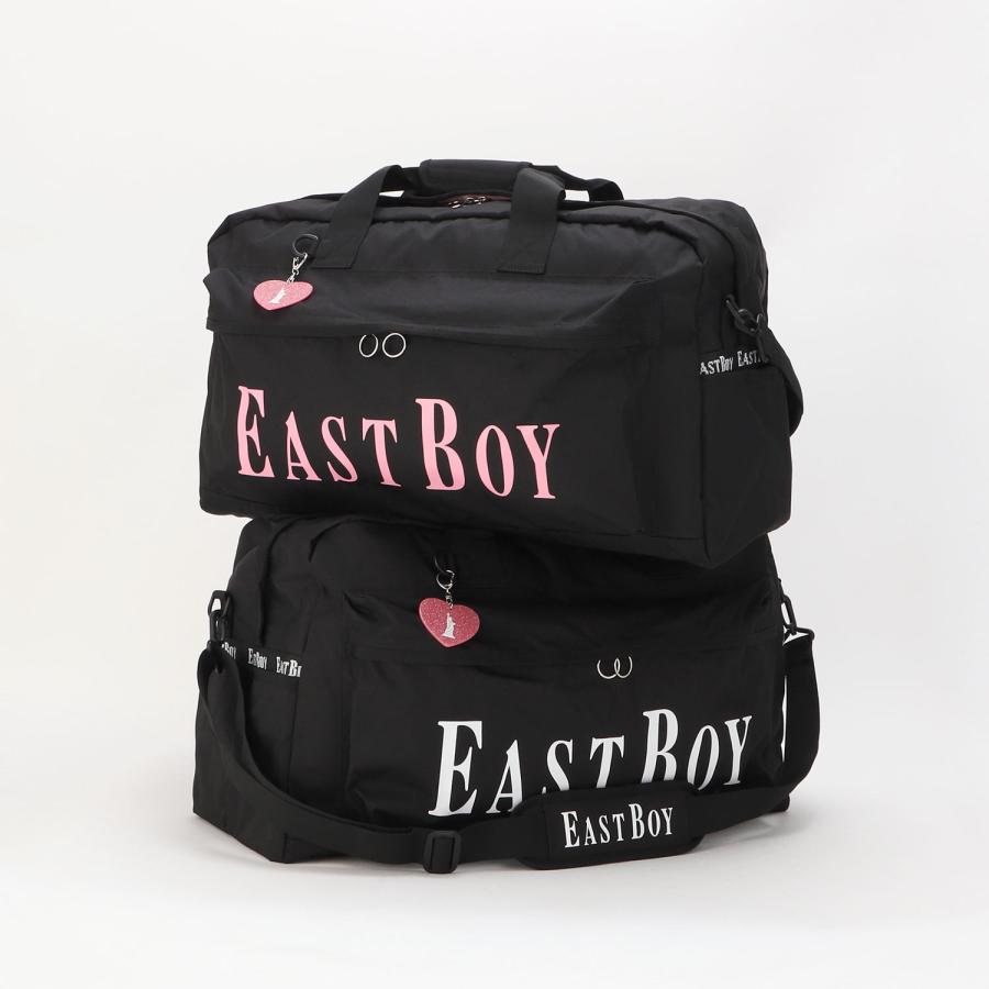 EASTBOY（イーストボーイ） ボストンバッグ ショルダーバッグ レディース 42L 大容量 旅行 斜めがけ 修学旅行 小学生 中学生 高校 ...
