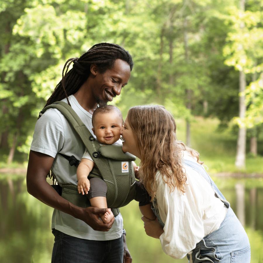 ergobaby エルゴベビー Ergobaby オムニ ブリーズ 抱っこひも ベビーウェアリング 新生児 4WAY ポーチ付き OMNI BREEZE : Goods Lab Plus ...