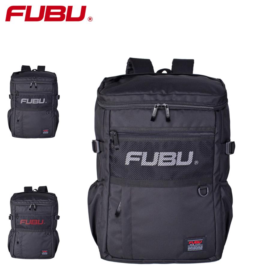 FUBU（フブ） リュック バッグ バックパック ボックスメッシュ メンズ レディース 32L ブラック 黒 71001 : Goods ...