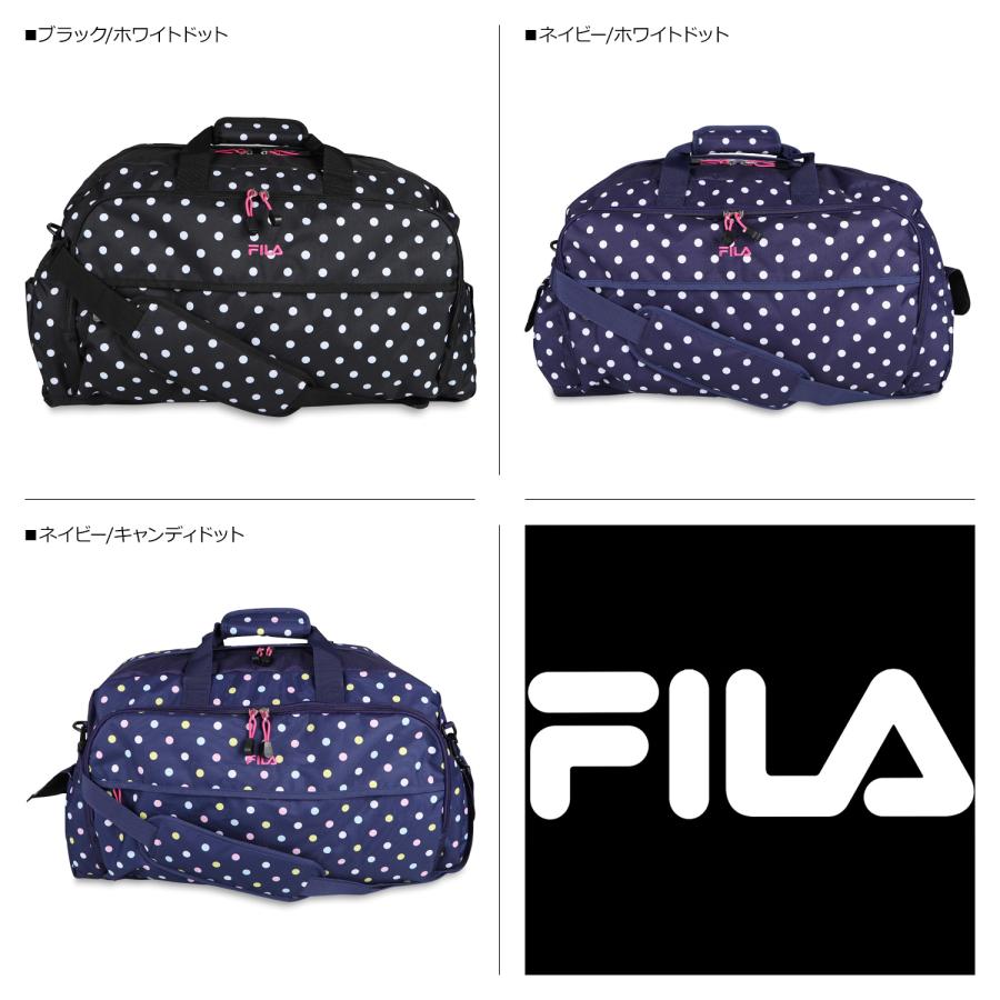 FILA フィラ ボストンショルダーバッグ レディース 42L 大容量 BOSTON BAG ブラック ネイビー 黒 7398 : Goods Lab Plus - 通販 - Yahoo!ショッピング
