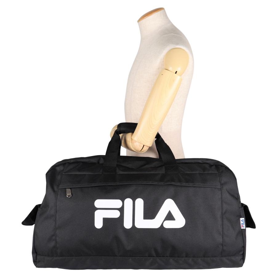 FILA フィラ ボストンショルダーバッグ メンズ レディース 42L 大容量 撥水 BOSTON BAG ブラック ネイビー 黒 7582 : Goods Lab Plus - 通販 ...