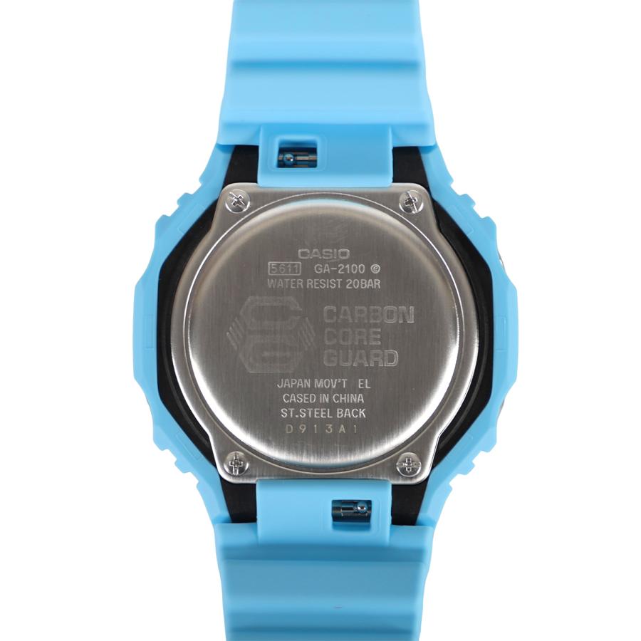 CASIO カシオ G-SHOCK 2100 SERIES 腕時計 GA-2100-2A2JF ジーショック Gショック G-ショック メンズ レディース ブルー : Goods Lab ...