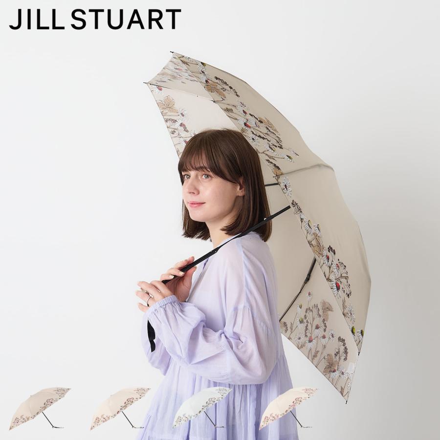 JILL STUART ジルスチュアート JILLSTUART 折りたたみ傘 雨傘 レディース 軽量 ベージュ レッド ブルー ピンク 1JI 17058 : Goods Lab Plus ...