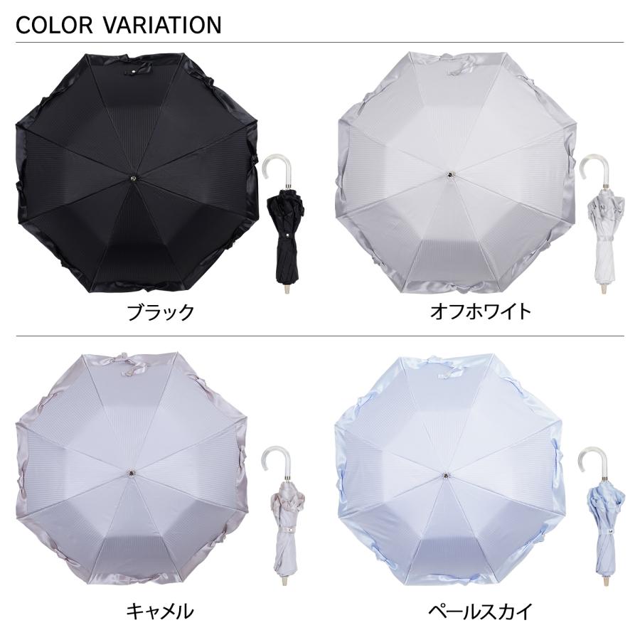 ランバンオンブルー LANVIN en Bleu 日傘 折りたたみ 晴雨兼用 軽量 ショート レディース 50cm 遮熱 遮光 UVカット 22-084-11853-51 : lab ...