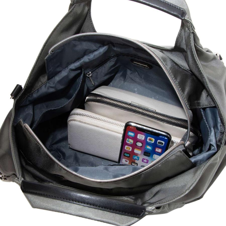 ラ バガジェリー LA BAGAGERIE ショルダーバッグ トートバッグ 肩掛け レディース 2WAY グレー ネイビー B02-01-03 母の日 :lbg-iii-b02-01-03 ...