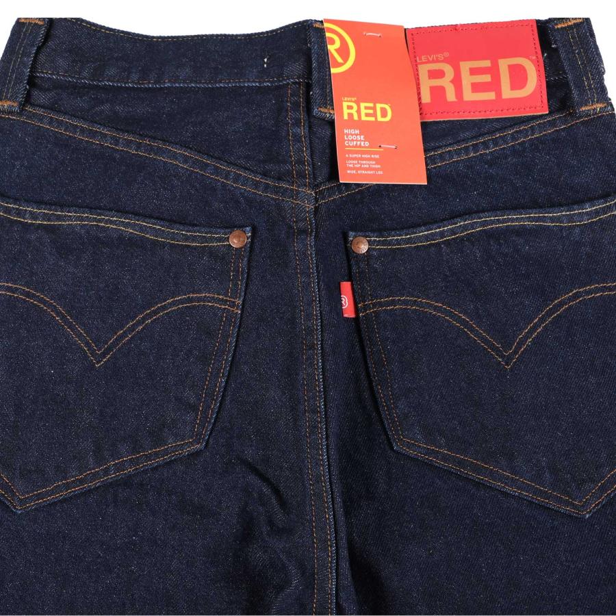 Levi's（リーバイス） レッド LEVIS RED デニムパンツ ジーンズ ジーパン ハイ ルーズ カフ レディース HIGH LOOSE ...